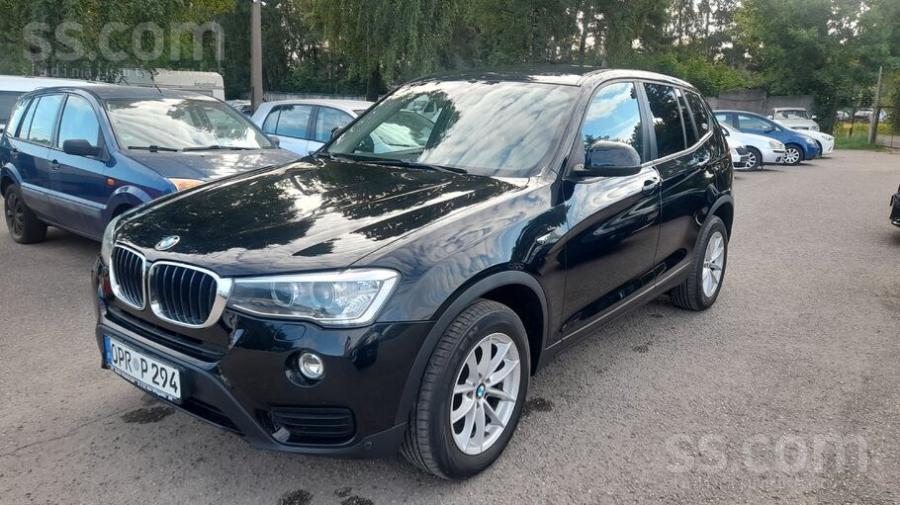 Melns BMW X3 2015 Rīga, ar dzinēja tilpumu 2.00 L un nobraukumu 208 tūkst. km par 12900 €, foto 5 vietnē AUTOMOTO.COM.LV