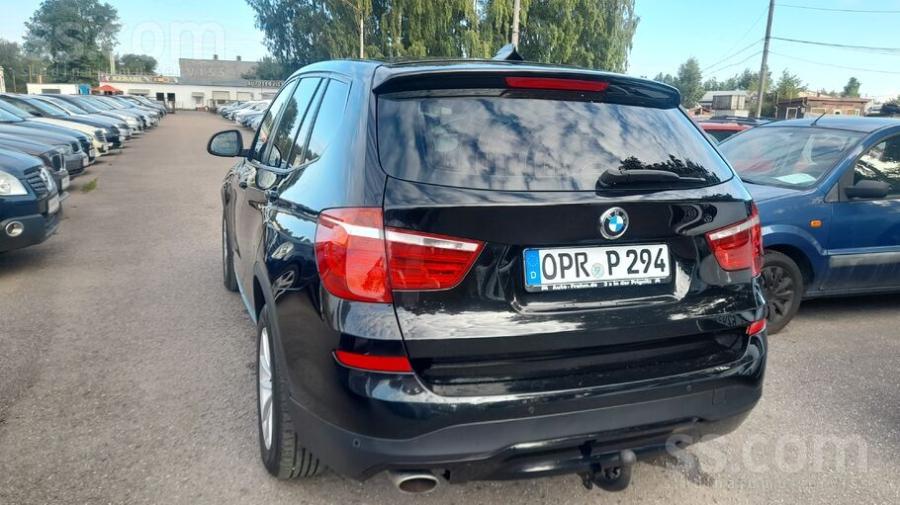 Melns BMW X3 2015 Rīga, ar dzinēja tilpumu 2.00 L un nobraukumu 208 tūkst. km par 12900 €, foto 8 vietnē AUTOMOTO.COM.LV