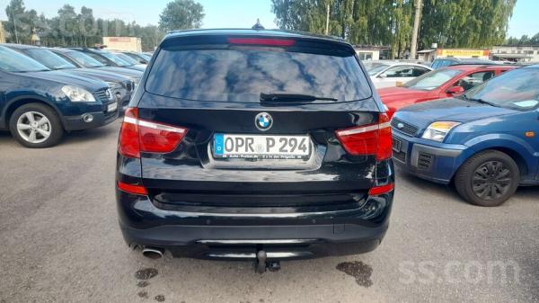 Melns BMW X3 2015 Rīga, ar dzinēja tilpumu 2.00 L un nobraukumu 208 tūkst. km par 12900 €, foto 9 vietnē AUTOMOTO.COM.LV