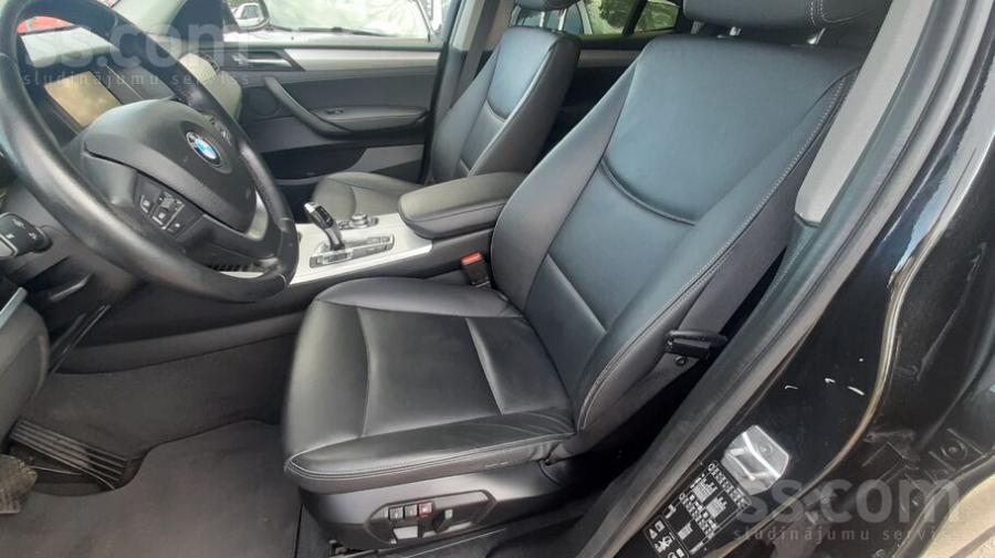 Melns BMW X3 2015 Rīga, ar dzinēja tilpumu 2.00 L un nobraukumu 208 tūkst. km par 12900 €, foto 14 vietnē AUTOMOTO.COM.LV