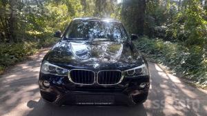 Black BMW X3 2015 in Riga, with an engine capacity of 2.00 L and mileage of 208 thousand km for 13000 €, photo  on AUTOMOTO.COM.LV