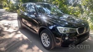 Black BMW X3 2015 in Riga, with an engine capacity of 2.00 L and mileage of 208 thousand km for 13000 €, photo 4 on AUTOMOTO.COM.LV