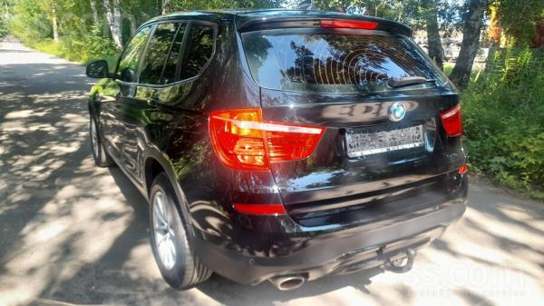 Black BMW X3 2015 in Riga, with an engine capacity of 2.00 L and mileage of 208 thousand km for 13000 €, photo 8 on AUTOMOTO.COM.LV