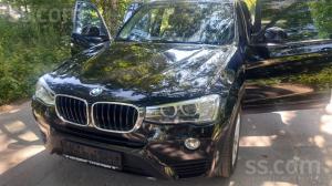Black BMW X3 2015 in Riga, with an engine capacity of 2.00 L and mileage of 208 thousand km for 13000 €, photo 35 on AUTOMOTO.COM.LV