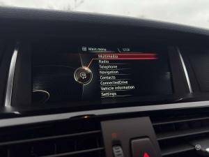 Black BMW X3 2015 in Kaunas, with an engine capacity of 3.00 L and mileage of 127 thousand km for 14799 €, photo 18 on AUTOMOTO.COM.LV