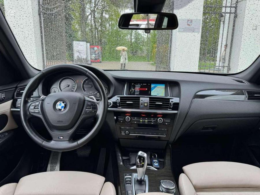 Melns BMW X3 2015 Šauļi, ar dzinēja tilpumu 2.00 L un nobraukumu 205 tūkst. km par 17550 €, foto 11 vietnē AUTOMOTO.COM.LV