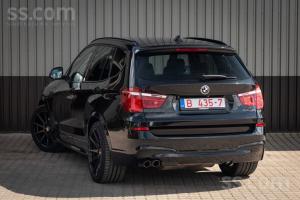 Black BMW X3 2015 in Talsi, with an engine capacity of 3.00 L and mileage of 232 thousand km for 17950 €, photo 5 on AUTOMOTO.COM.LV