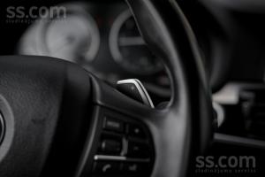Black BMW X3 2015 in Talsi, with an engine capacity of 3.00 L and mileage of 232 thousand km for 17950 €, photo 19 on AUTOMOTO.COM.LV