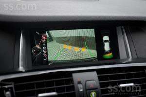 Black BMW X3 2015 in Talsi, with an engine capacity of 3.00 L and mileage of 232 thousand km for 17950 €, photo 22 on AUTOMOTO.COM.LV