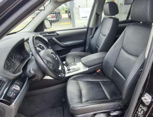 Black BMW X3 2015 in Panevezys, with an engine capacity of 2.00 L and mileage of 269 thousand km for 11750 €, photo 10 on AUTOMOTO.COM.LV