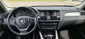 Black BMW X3 2015 in Panevezys, with an engine capacity of 2.00 L and mileage of 269 thousand km for 11750 €, photo 14 on AUTOMOTO.COM.LV