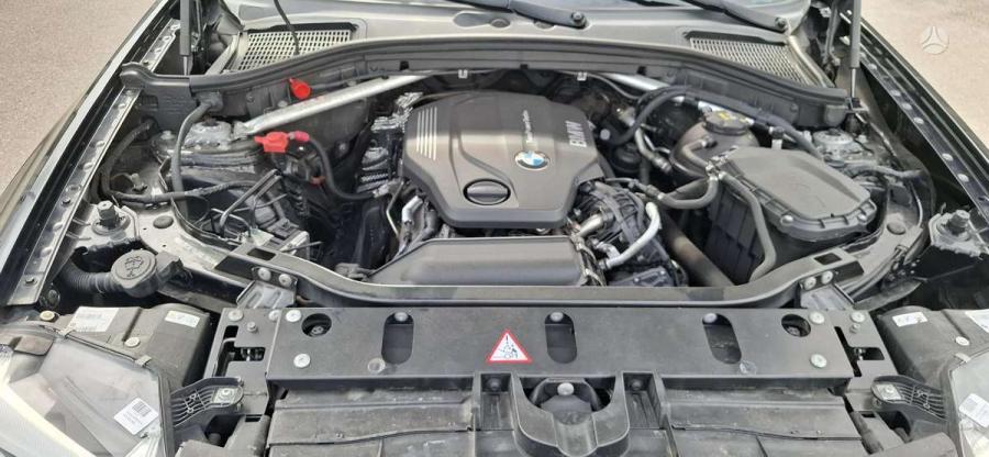 Black BMW X3 2015 in Panevezys, with an engine capacity of 2.00 L and mileage of 269 thousand km for 11750 €, photo 18 on AUTOMOTO.COM.LV