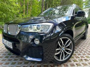 Melns BMW X3 2015 Viļņa, ar dzinēja tilpumu 2.99 L un nobraukumu 300 tūkst. km par 13100 €, foto  vietnē AUTOMOTO.COM.LV