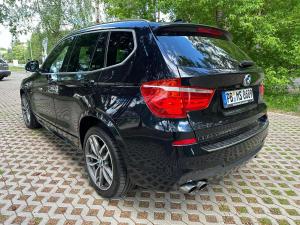 Black BMW X3 2015 in Vilnius, with an engine capacity of 2.99 L and mileage of 300 thousand km for 13100 €, photo 5 on AUTOMOTO.COM.LV