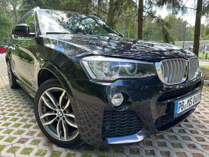 Black BMW X3 2015 in Vilnius, with an engine capacity of 2.99 L and mileage of 300 thousand km for 13100 €, photo 15 on AUTOMOTO.COM.LV