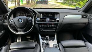Black BMW X3 2015 in Vilnius, with an engine capacity of 2.99 L and mileage of 300 thousand km for 13100 €, photo 18 on AUTOMOTO.COM.LV