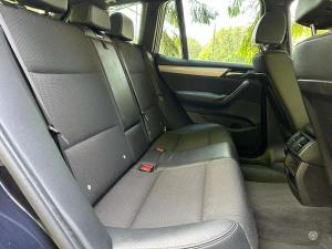 Black BMW X3 2015 in Vilnius, with an engine capacity of 2.99 L and mileage of 300 thousand km for 13100 €, photo 28 on AUTOMOTO.COM.LV