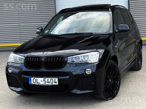 Melns BMW X3 2015 Rīga, ar dzinēja tilpumu 3.00 L un nobraukumu 206 tūkst. km par 16700 €, foto  vietnē AUTOMOTO.COM.LV