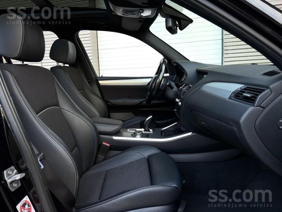 Melns BMW X3 2015 Rīga, ar dzinēja tilpumu 3.00 L un nobraukumu 206 tūkst. km par 16700 €, foto 6 vietnē AUTOMOTO.COM.LV