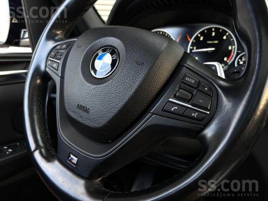 Melns BMW X3 2015 Rīga, ar dzinēja tilpumu 3.00 L un nobraukumu 206 tūkst. km par 16700 €, foto 15 vietnē AUTOMOTO.COM.LV