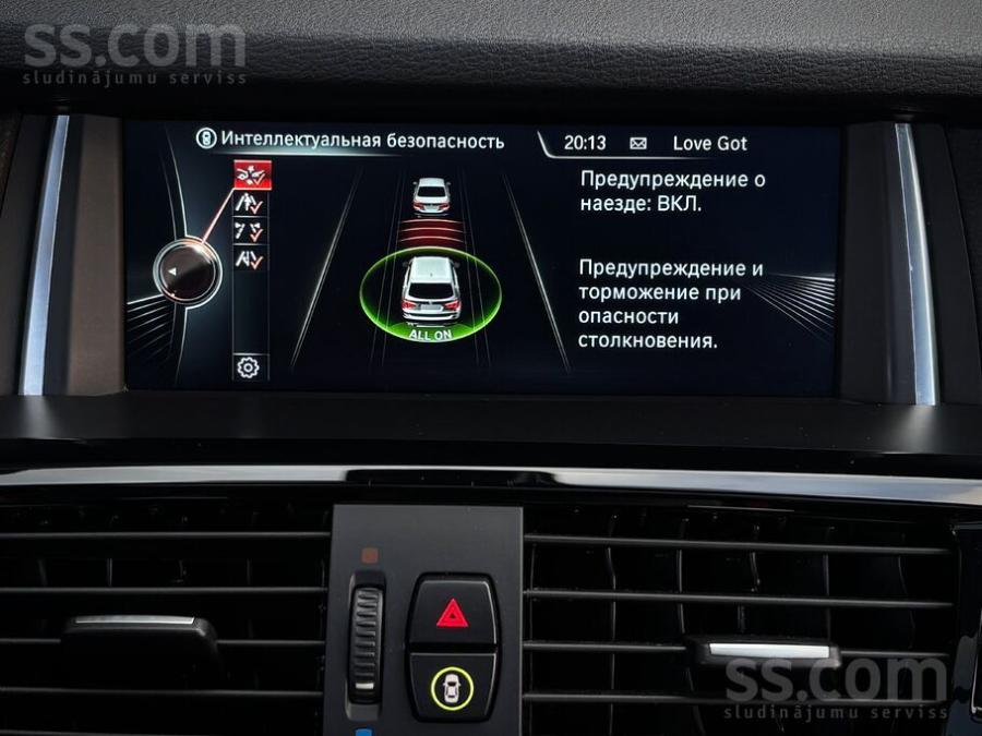 Melns BMW X3 2015 Rīga, ar dzinēja tilpumu 3.00 L un nobraukumu 206 tūkst. km par 16700 €, foto 19 vietnē AUTOMOTO.COM.LV