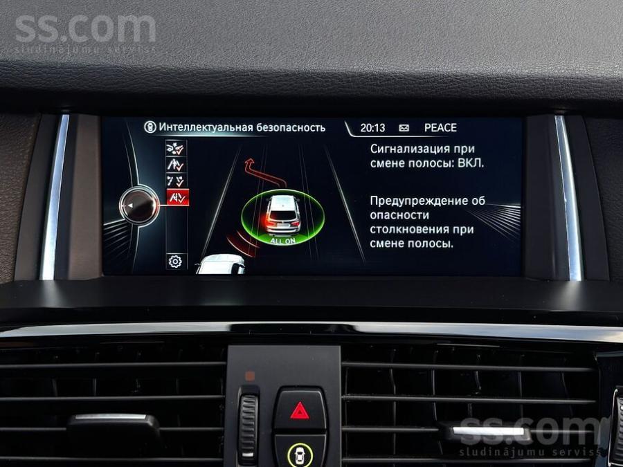 Melns BMW X3 2015 Rīga, ar dzinēja tilpumu 3.00 L un nobraukumu 206 tūkst. km par 16700 €, foto 22 vietnē AUTOMOTO.COM.LV