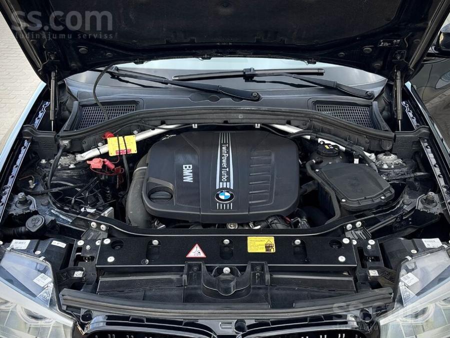 Melns BMW X3 2015 Rīga, ar dzinēja tilpumu 3.00 L un nobraukumu 206 tūkst. km par 16700 €, foto 33 vietnē AUTOMOTO.COM.LV