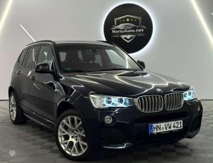 Black BMW X3 2015 in Marijampole, with an engine capacity of 2.99 L and mileage of 202 thousand km for 15500 €, photo  on AUTOMOTO.COM.LV