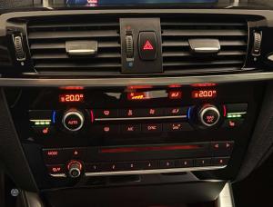 Black BMW X3 2015 in Marijampole, with an engine capacity of 2.99 L and mileage of 202 thousand km for 15500 €, photo 16 on AUTOMOTO.COM.LV