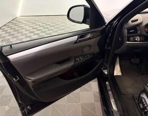 Black BMW X3 2015 in Marijampole, with an engine capacity of 2.99 L and mileage of 202 thousand km for 15500 €, photo 17 on AUTOMOTO.COM.LV
