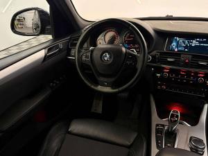 Black BMW X3 2015 in Marijampole, with an engine capacity of 2.99 L and mileage of 202 thousand km for 15500 €, photo 18 on AUTOMOTO.COM.LV