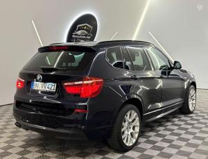 Black BMW X3 2015 in Marijampole, with an engine capacity of 2.99 L and mileage of 202 thousand km for 15500 €, photo 25 on AUTOMOTO.COM.LV
