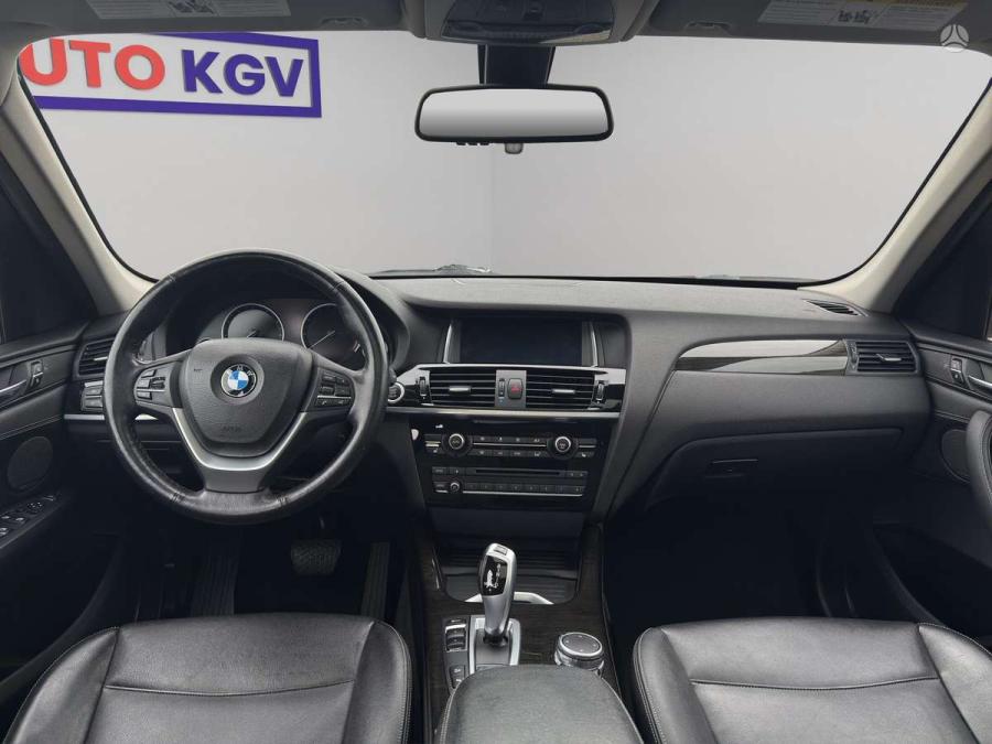 Черный БМВ Х3 2015 в Каунас, объемом двигателя 3.00 л и пробегом 127 тыс. км за 14399 €, фото 13 на AUTOMOTO.COM.LV