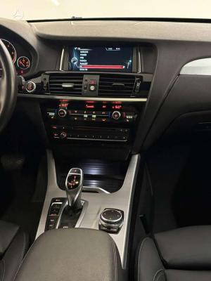 Black BMW X3 2015 in Marijampole, with an engine capacity of 2.99 L and mileage of 258 thousand km for 15200 €, photo 5 on AUTOMOTO.COM.LV