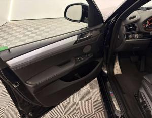 Black BMW X3 2015 in Marijampole, with an engine capacity of 2.99 L and mileage of 258 thousand km for 15200 €, photo 16 on AUTOMOTO.COM.LV