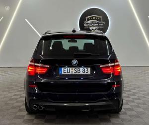 Black BMW X3 2015 in Marijampole, with an engine capacity of 2.99 L and mileage of 258 thousand km for 15200 €, photo 23 on AUTOMOTO.COM.LV