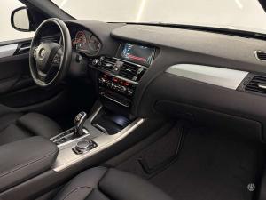 Black BMW X3 2015 in Marijampole, with an engine capacity of 2.99 L and mileage of 258 thousand km for 15200 €, photo 38 on AUTOMOTO.COM.LV