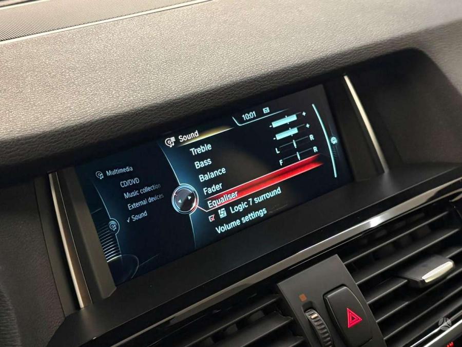 Melns BMW X3 2015 Marijampole, ar dzinēja tilpumu 2.99 L un nobraukumu 230 tūkst. km par 15450 €, foto 14 vietnē AUTOMOTO.COM.LV