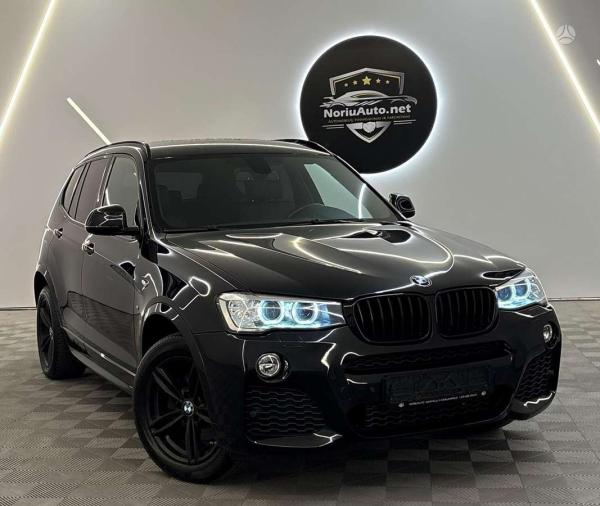 Melns BMW X3 2015 Marijampole, ar dzinēja tilpumu 2.00 L un nobraukumu 179 tūkst. km par 16450 €, foto 1 vietnē AUTOMOTO.COM.LV