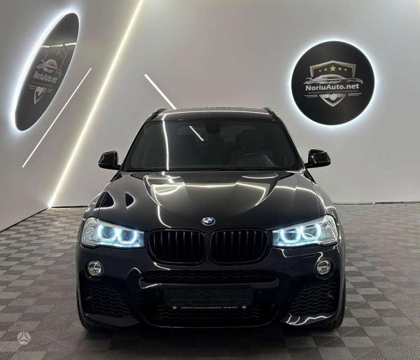 Melns BMW X3 2015 Marijampole, ar dzinēja tilpumu 2.00 L un nobraukumu 179 tūkst. km par 16450 €, foto 6 vietnē AUTOMOTO.COM.LV