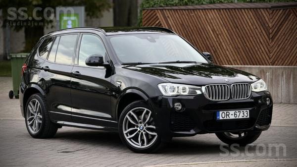 БМВ Х3 2015 в Елгава на AUTOMOTO.COM.LV Черный БМВ Х3 2015 в Елгава, объемом двигателя 3.00 л и пробегом 274 тыс. км за 16290 €, фото 1 на AUTOMOTO.COM.LV
