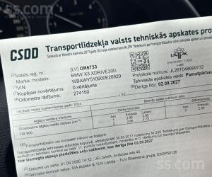 Черный БМВ Х3 2015 в Елгава, объемом двигателя 3.00 л и пробегом 274 тыс. км за 16290 €, фото 35 на AUTOMOTO.COM.LV