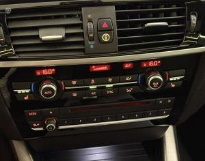 Black BMW X3 2015 in Marijampole, with an engine capacity of 2.99 L and mileage of 258 thousand km for 14950 €, photo 17 on AUTOMOTO.COM.LV