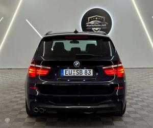 Black BMW X3 2015 in Marijampole, with an engine capacity of 2.99 L and mileage of 258 thousand km for 14950 €, photo 36 on AUTOMOTO.COM.LV