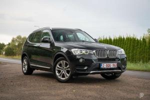 Black BMW X3 2015 in Elektrenai, with an engine capacity of 2.00 L and mileage of 198 thousand km for 13950 €, photo 1 on AUTOMOTO.COM.LV