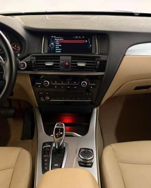 Black BMW X3 2015 in Marijampole, with an engine capacity of 2.99 L and mileage of 349 thousand km for 13850 €, photo 16 on AUTOMOTO.COM.LV
