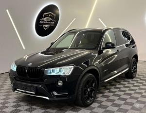 Black BMW X3 2015 in Marijampole, with an engine capacity of 2.99 L and mileage of 349 thousand km for 13850 €, photo 20 on AUTOMOTO.COM.LV