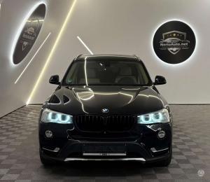 Black BMW X3 2015 in Marijampole, with an engine capacity of 2.99 L and mileage of 349 thousand km for 13850 €, photo 21 on AUTOMOTO.COM.LV