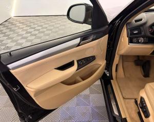 Black BMW X3 2015 in Marijampole, with an engine capacity of 2.99 L and mileage of 349 thousand km for 13850 €, photo 26 on AUTOMOTO.COM.LV
