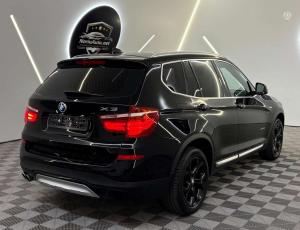Black BMW X3 2015 in Marijampole, with an engine capacity of 2.99 L and mileage of 349 thousand km for 13850 €, photo 28 on AUTOMOTO.COM.LV